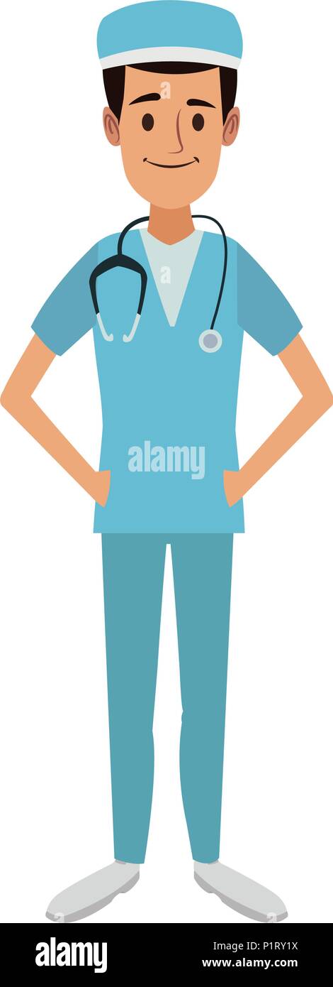 Surgeon Doctor Cartoon Illustration High Resolution Stock Photography ...