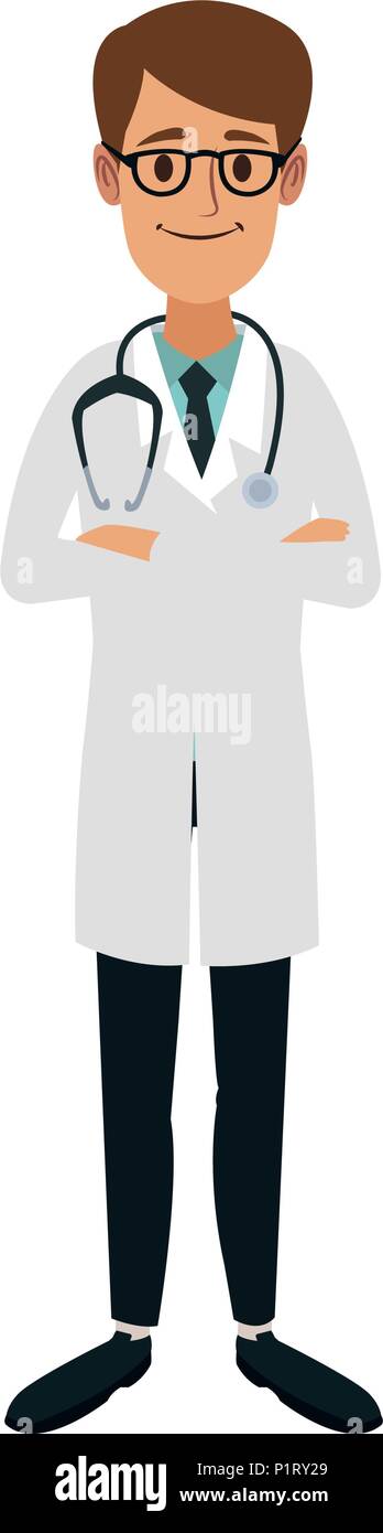 Male doctor cartoon Stock Vector Image & Art - Alamy