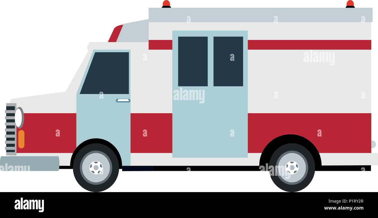 Police vehicle night in Stock Vector Images - Alamy