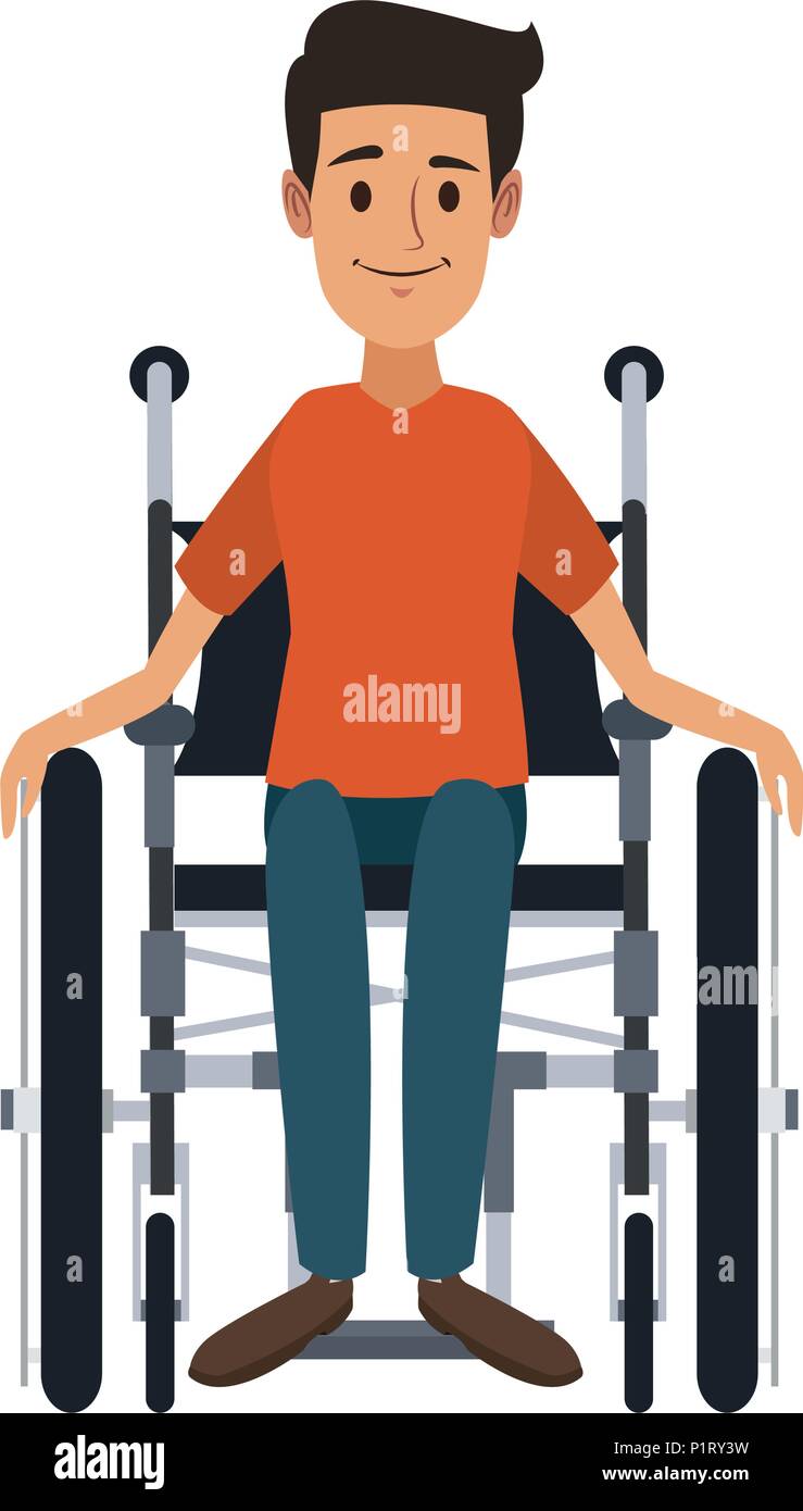 Young patient sitting in Stock Vector Images - Alamy
