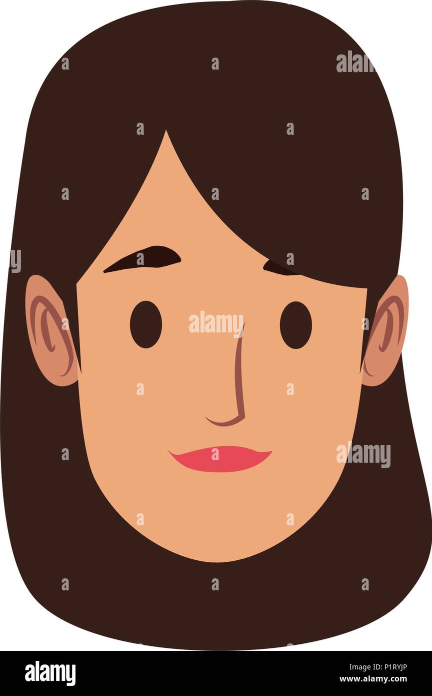 Woman face cartoon Stock Vector Image & Art - Alamy