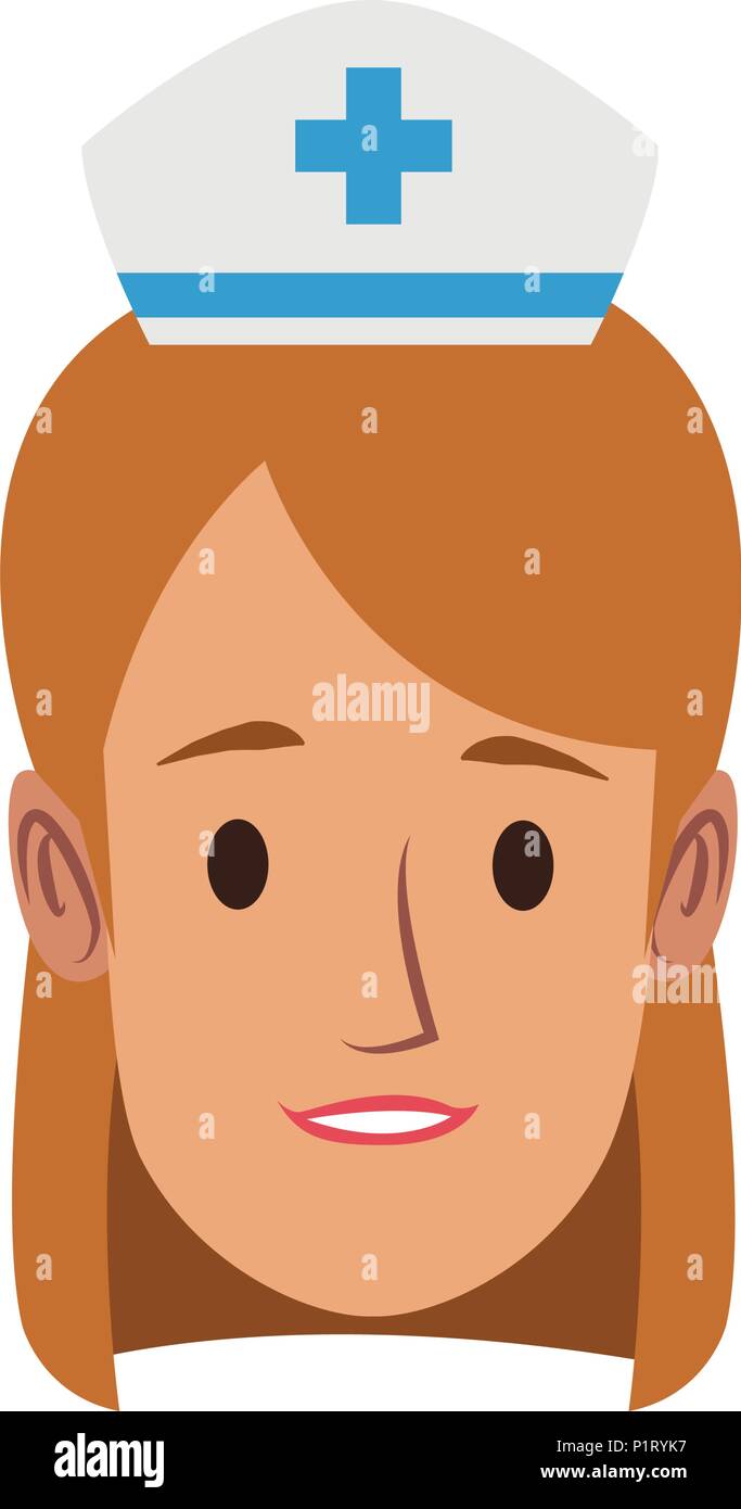 Woman portrait face emergency Stock Vector Images - Alamy