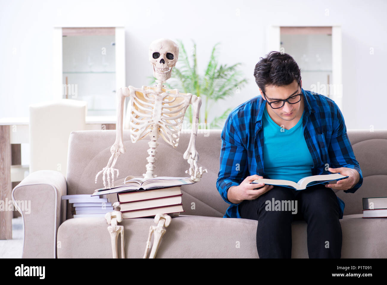 Skeleton study group hi-res stock photography and images - Alamy