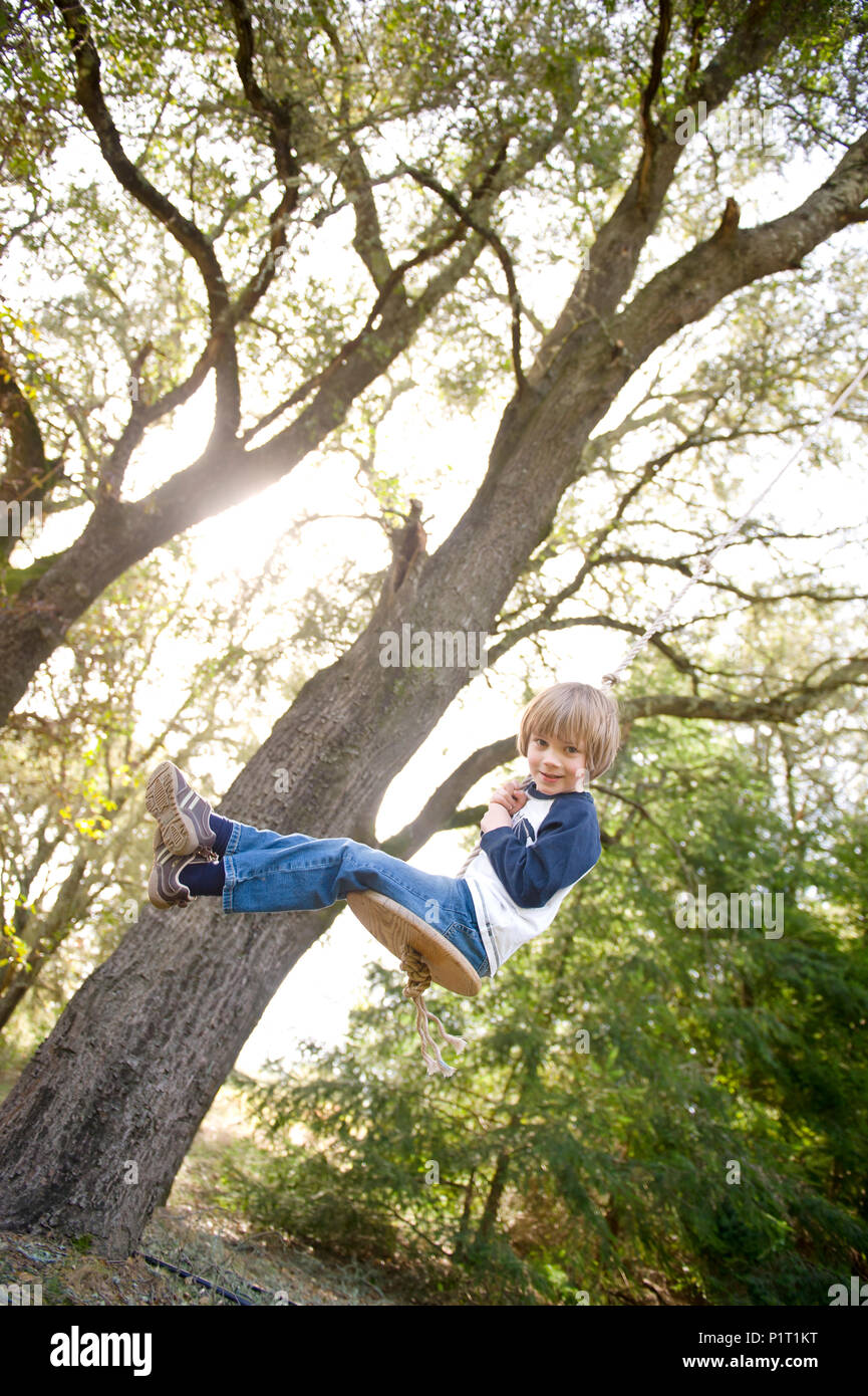 Childhood swing High Resolution Stock Photography and Images - Alamy