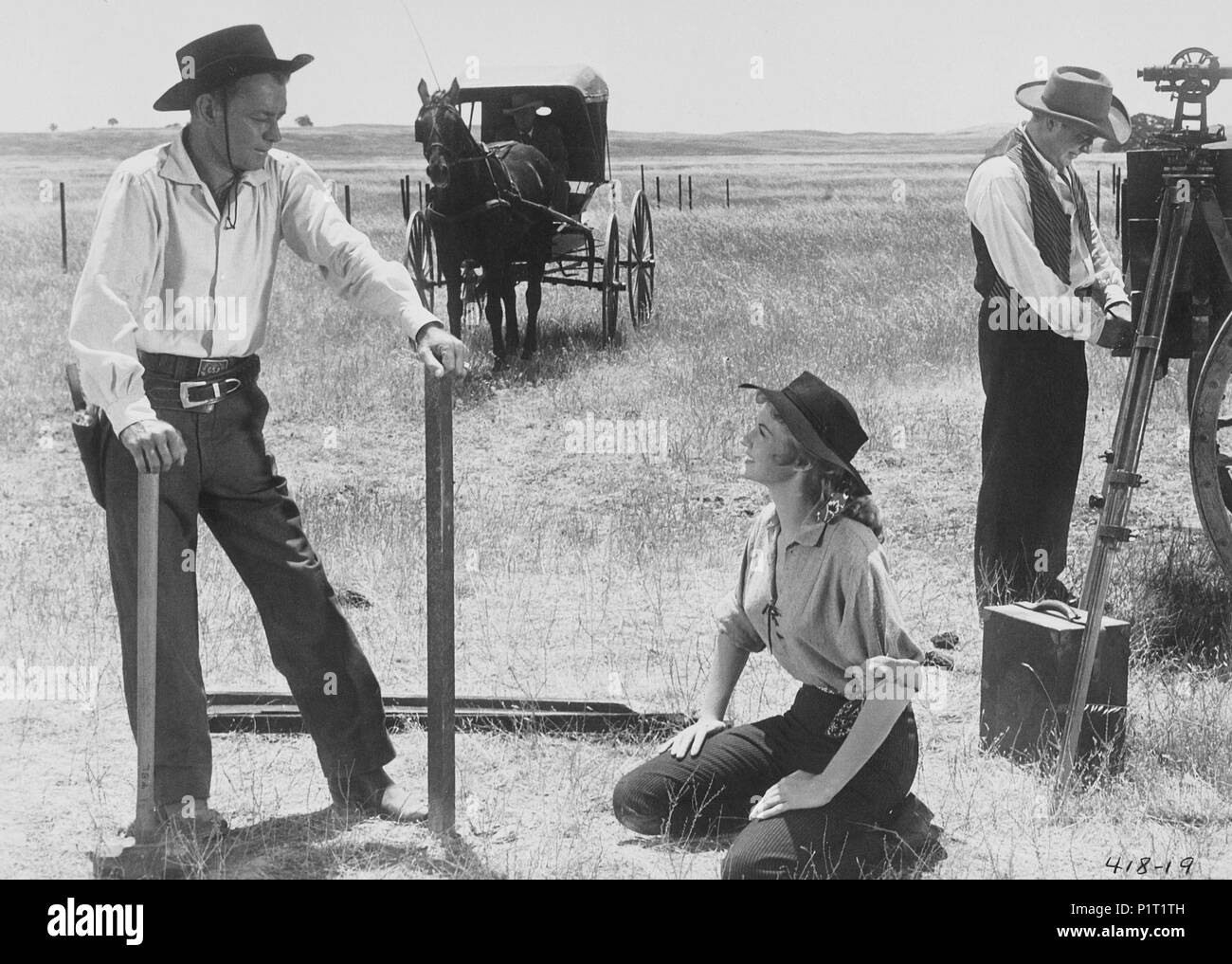 Original Film Title: THE BIG LAND. English Title: THE BIG LAND. Film ...