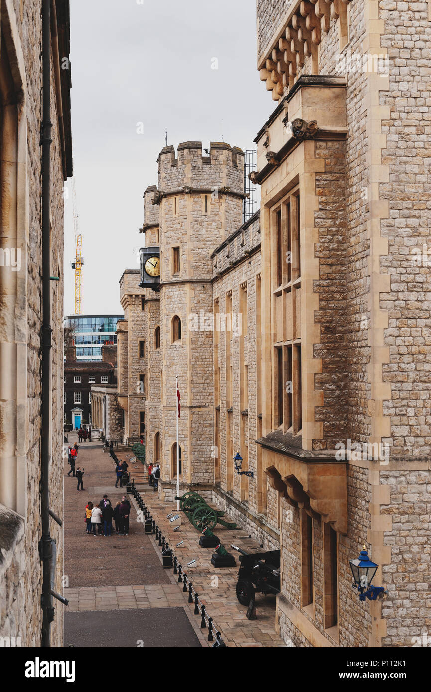Waterloo Block building, venue for the Crown Jewels Exhibition, located ...