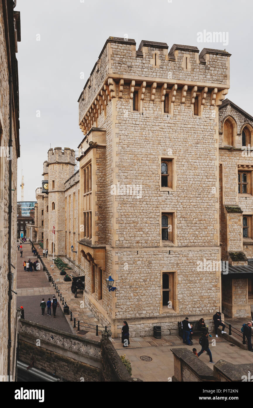 Waterloo Block building, venue for the Crown Jewels Exhibition, located ...