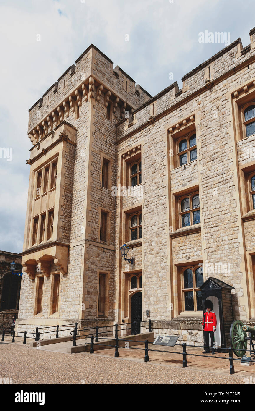Waterloo Block building, venue for the Crown Jewels Exhibition, located ...
