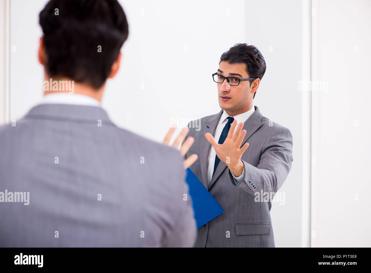 Practice speech mirror hi-res stock photography and images - Alamy