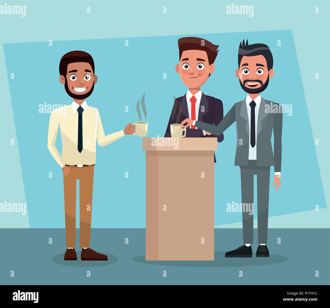Business people talking Stock Vector Image & Art - Alamy