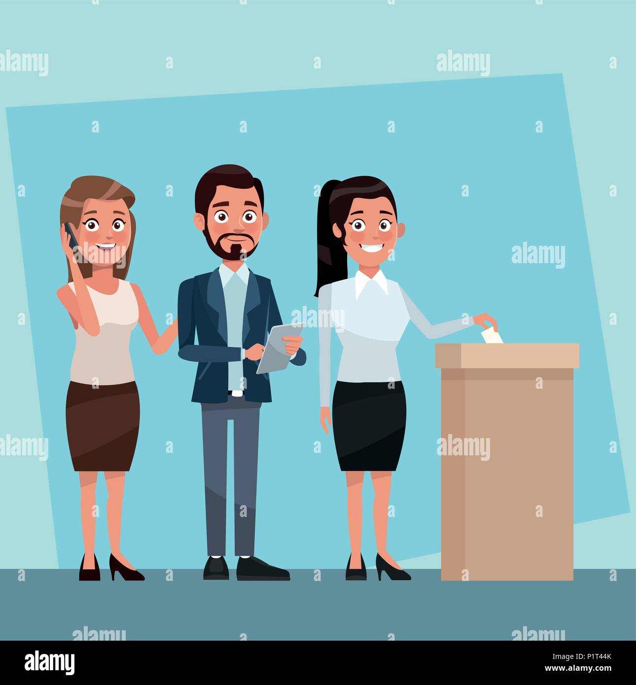 Political cartoons Stock Vector Images - Alamy