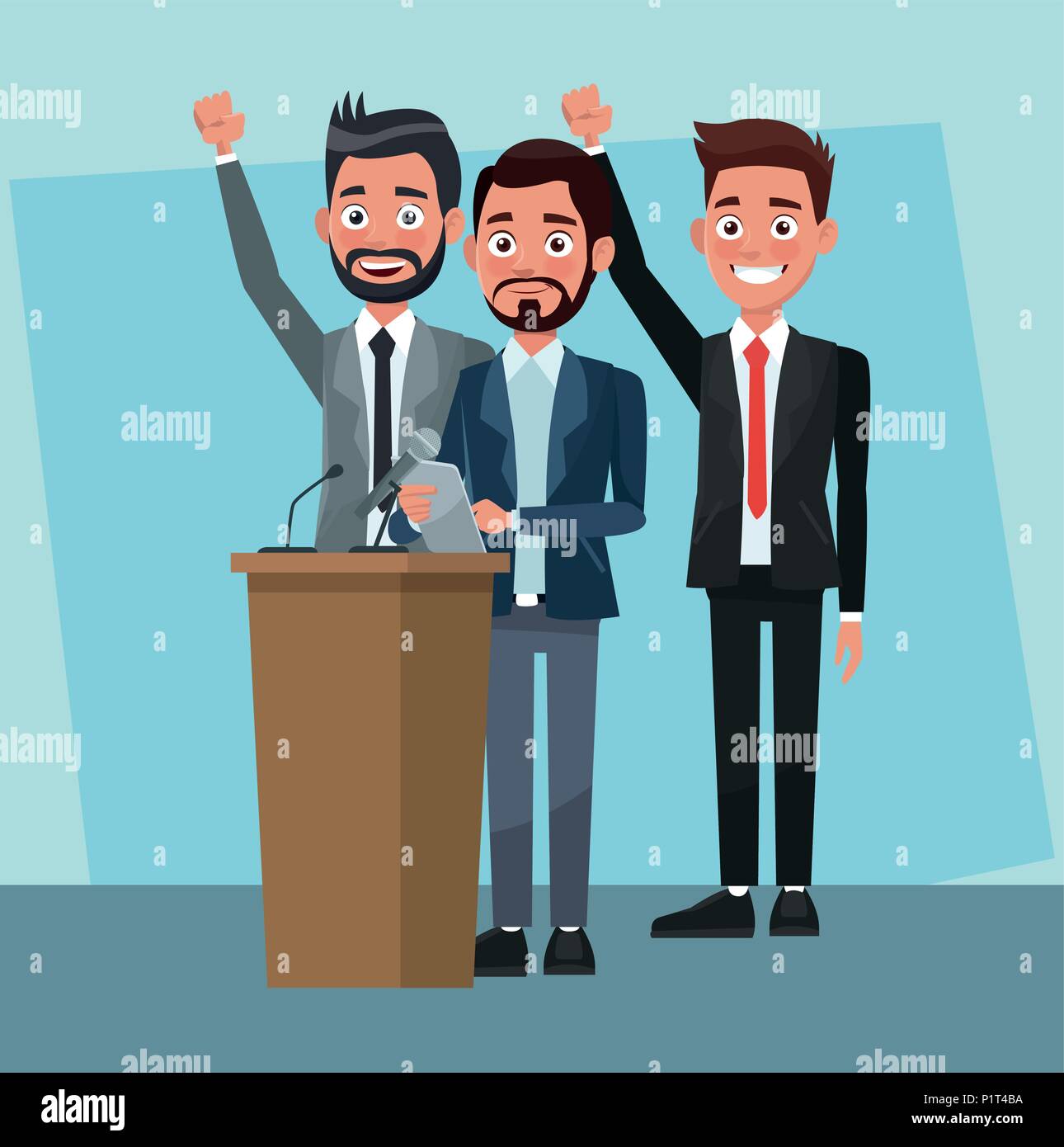 Political cartoons Stock Vector Images - Alamy
