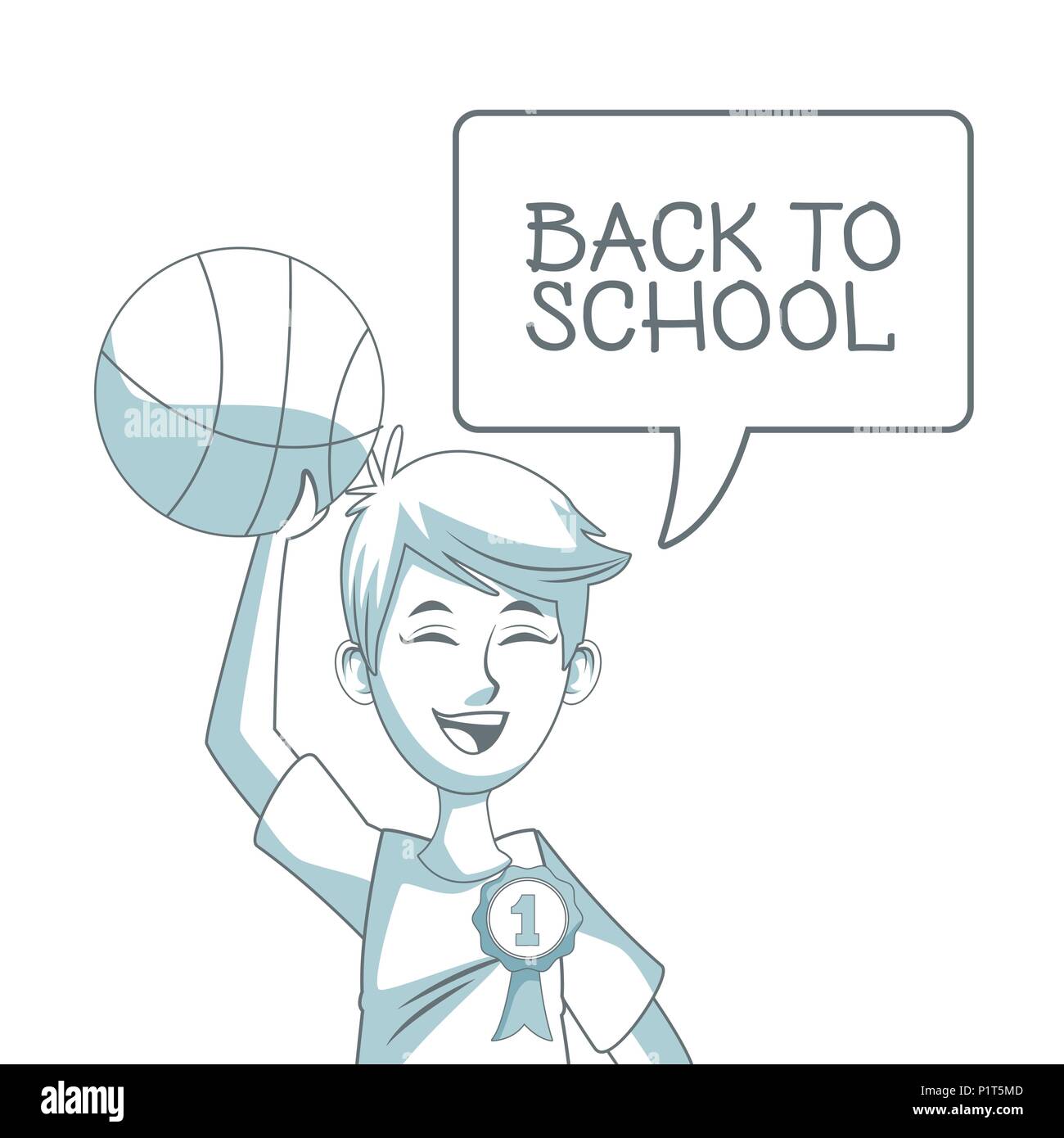 Happy student boy cartoon Stock Vector Image & Art - Alamy