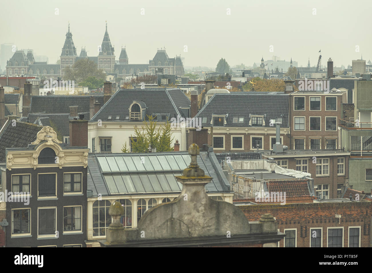Traditional old buildings in Amsterdam, the Netherlands Stock Photo - Alamy