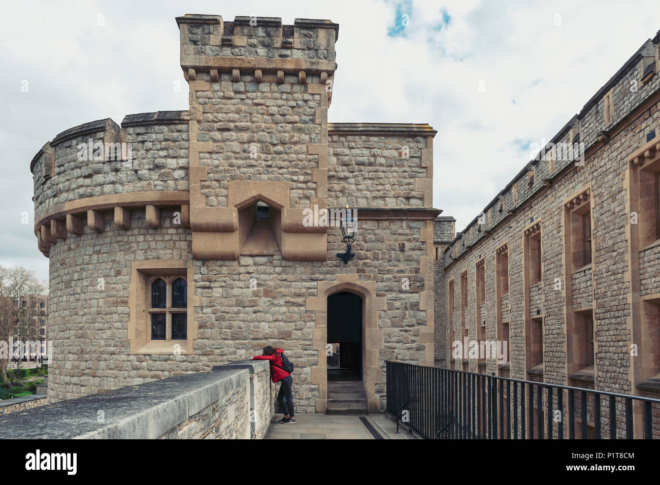Old buildings and towers in the inner ward area of Royal Palace and ...