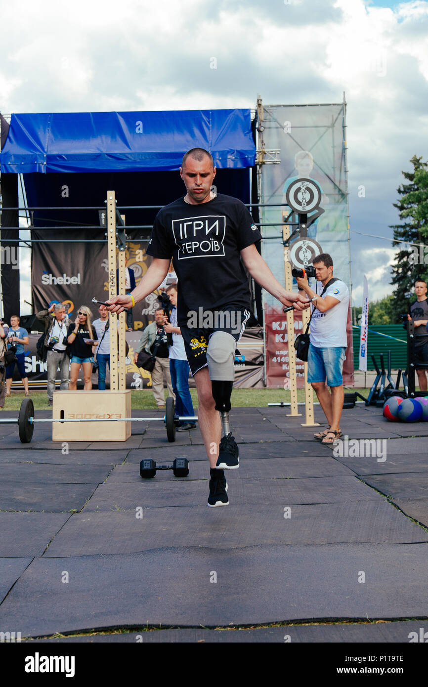 under the brand name "games for heroes" - the stage of the sports ...