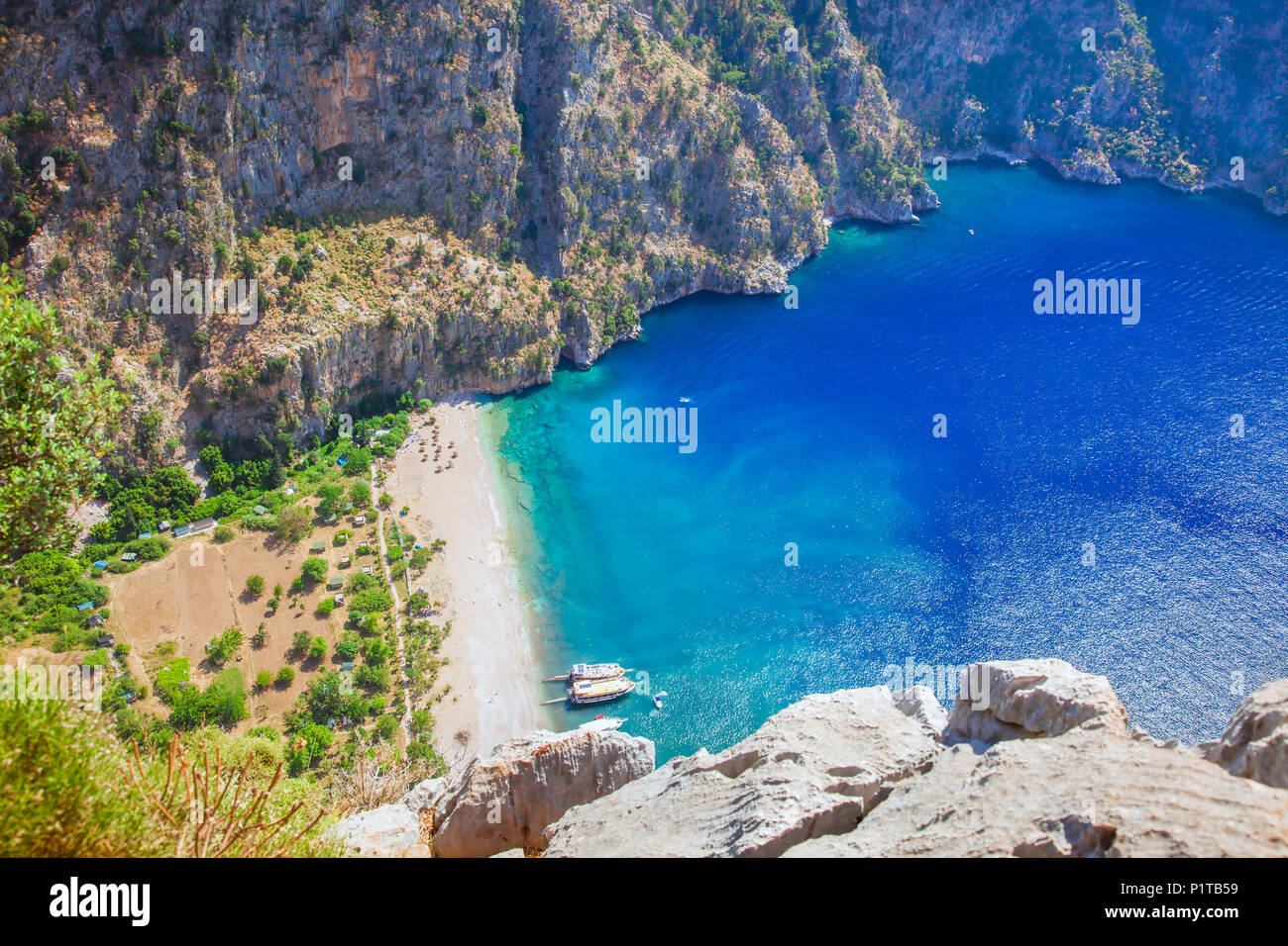 Butterfly valley deep gorge fethiye hi-res stock photography and images ...