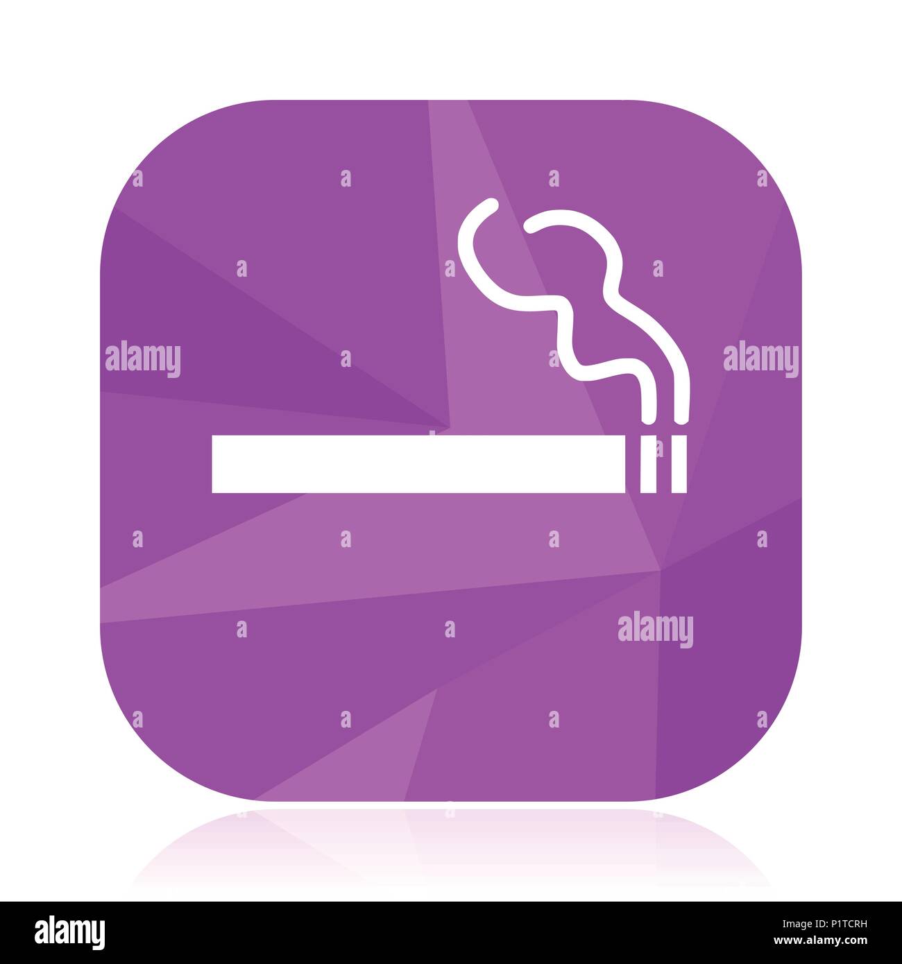 Cigarettes warning label Stock Vector Images - Alamy