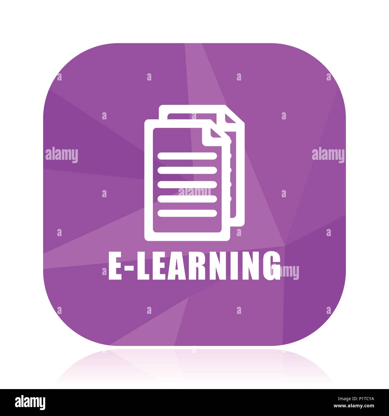 Library icon library website button Stock Vector Images - Alamy