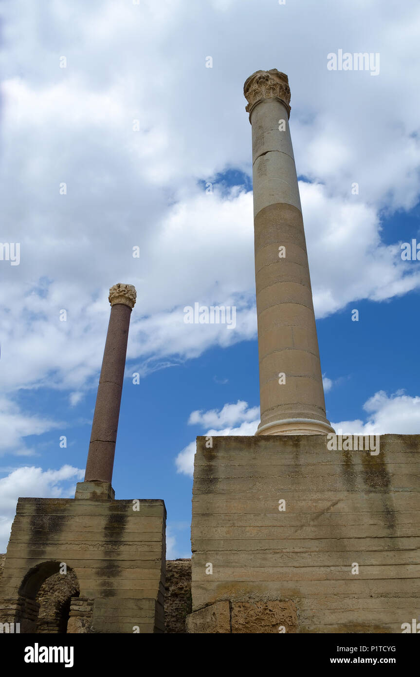 Carthage roman columns hi-res stock photography and images - Alamy