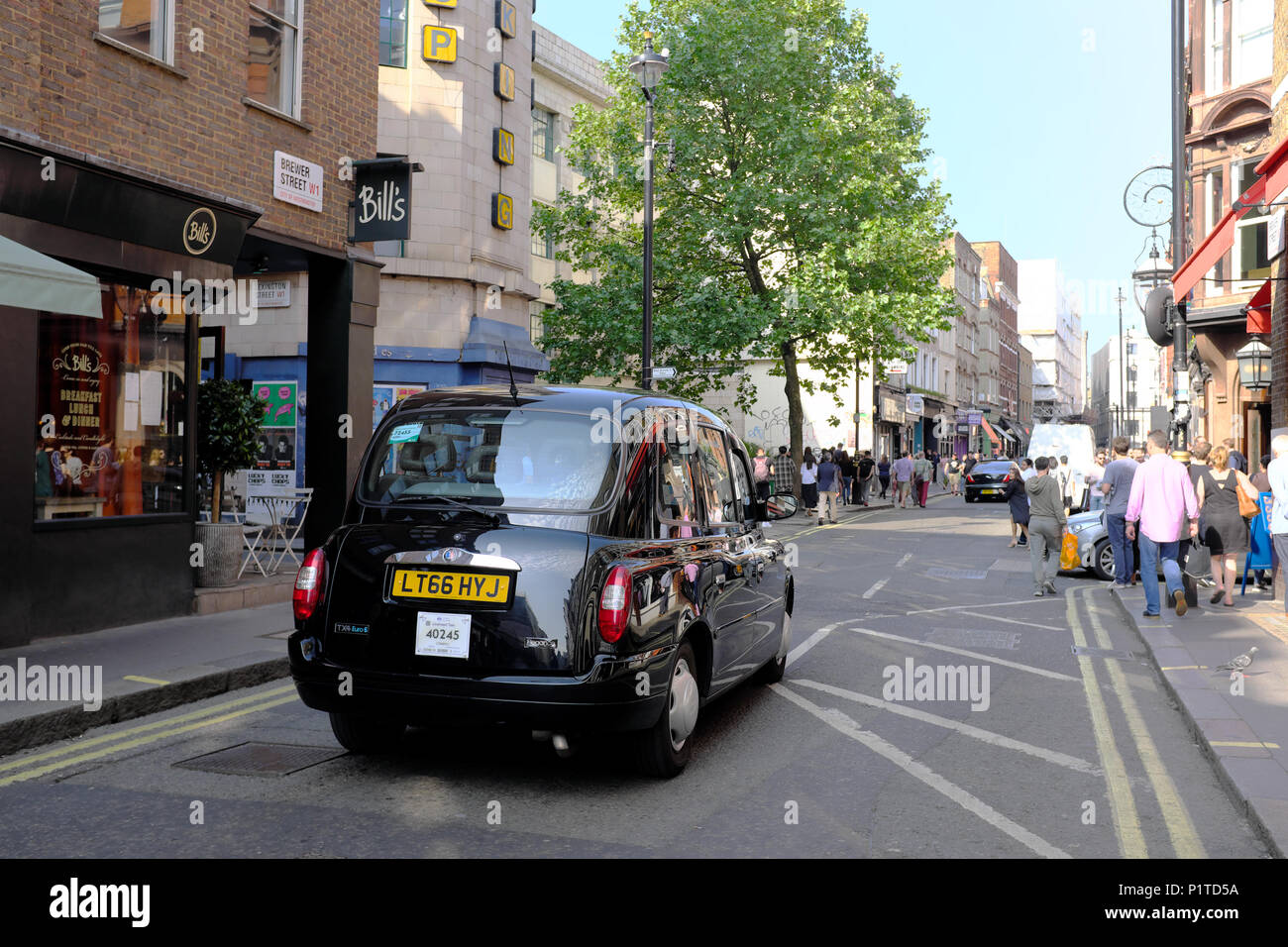 Brewer Street Soho London Stock Photos & Brewer Street Soho London ...
