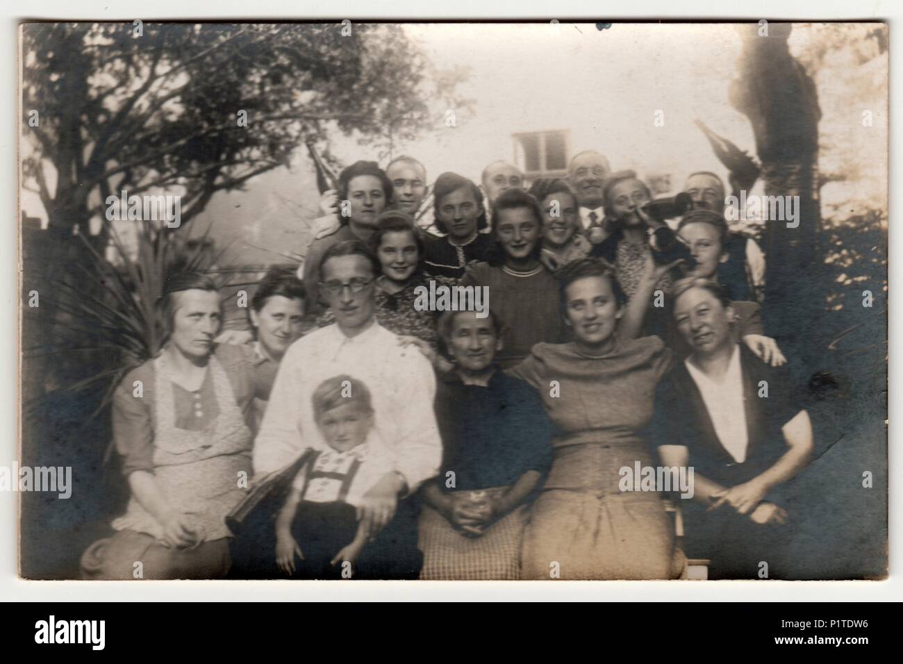 THE CZECHOSLOVAK REPUBLIC - CIRCA 1930s: Vintage photo shows rural ...