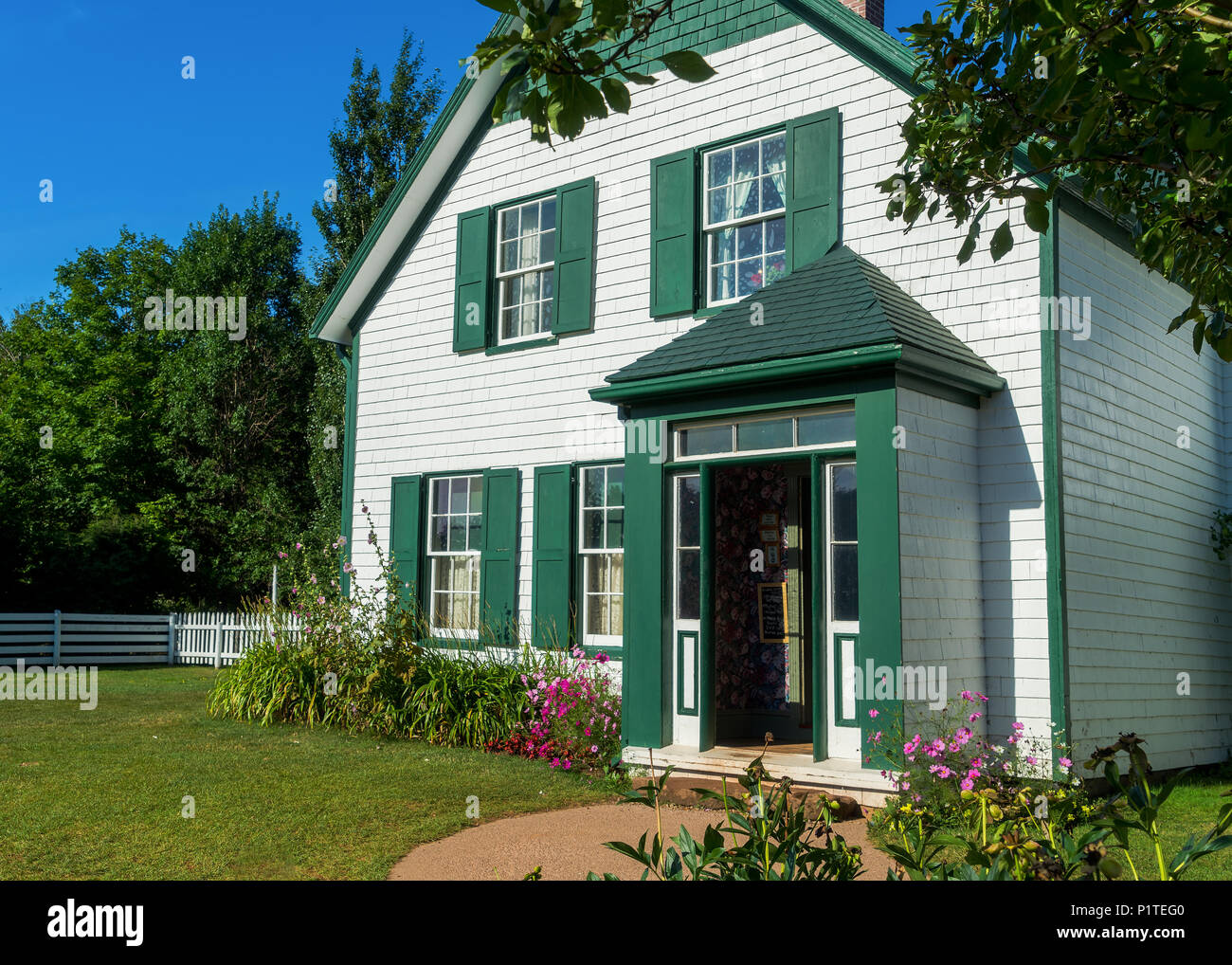 Green Gables House located in the PEI National Park, Prince Edward ...