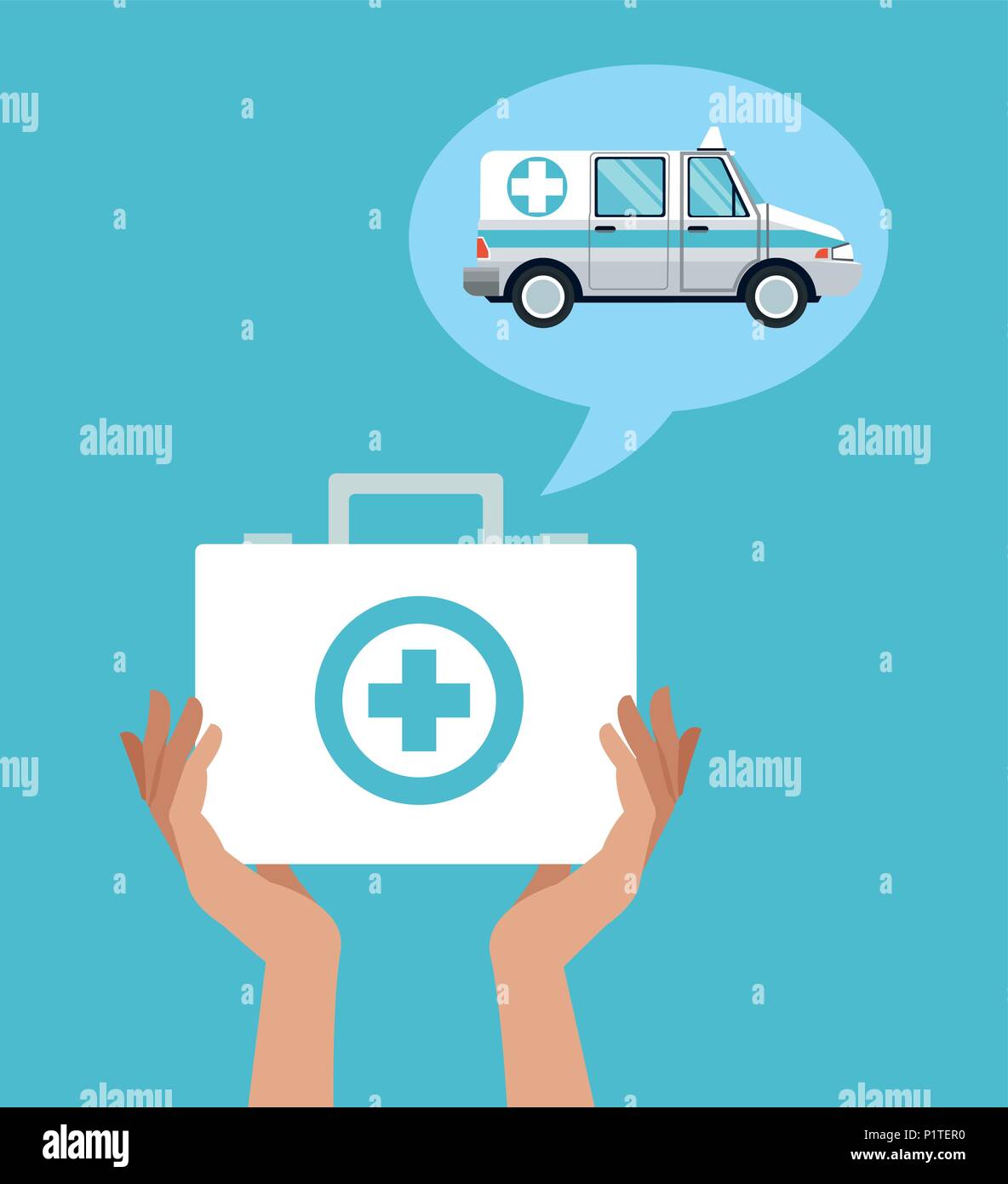 Medical emergency concept Stock Vector Image & Art - Alamy