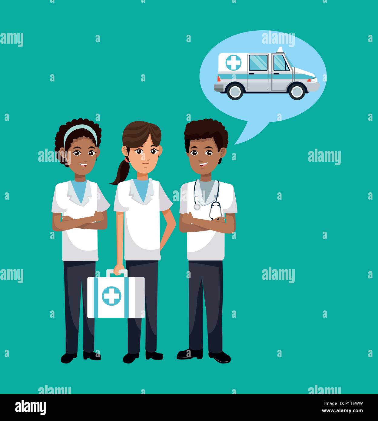 Medical emergency concept Stock Vector Image & Art - Alamy