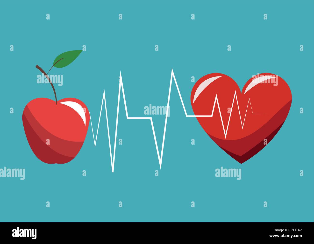 Fitness and healthy elements Stock Vector Image & Art - Alamy