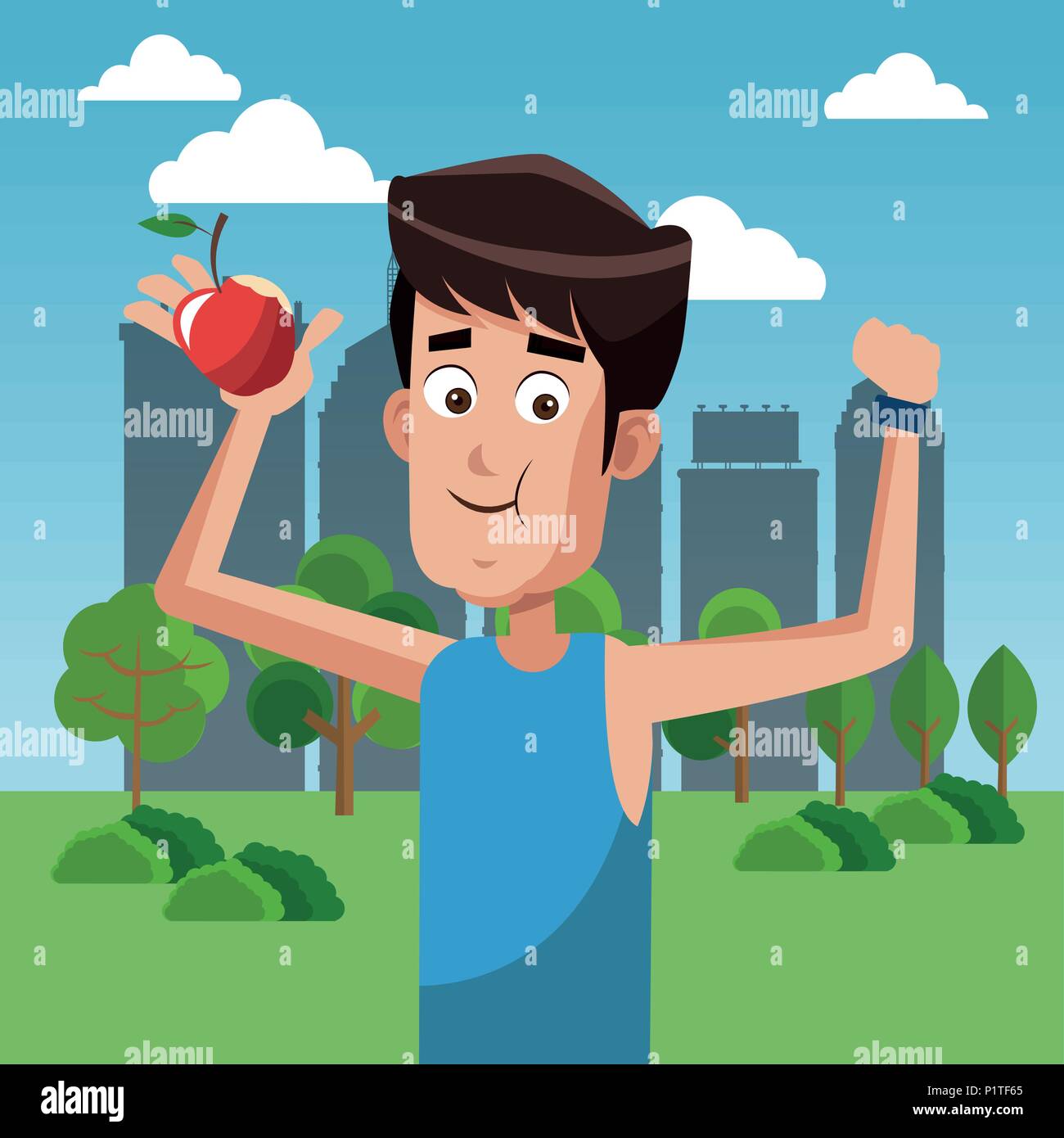 Buildings daily life Stock Vector Images - Alamy