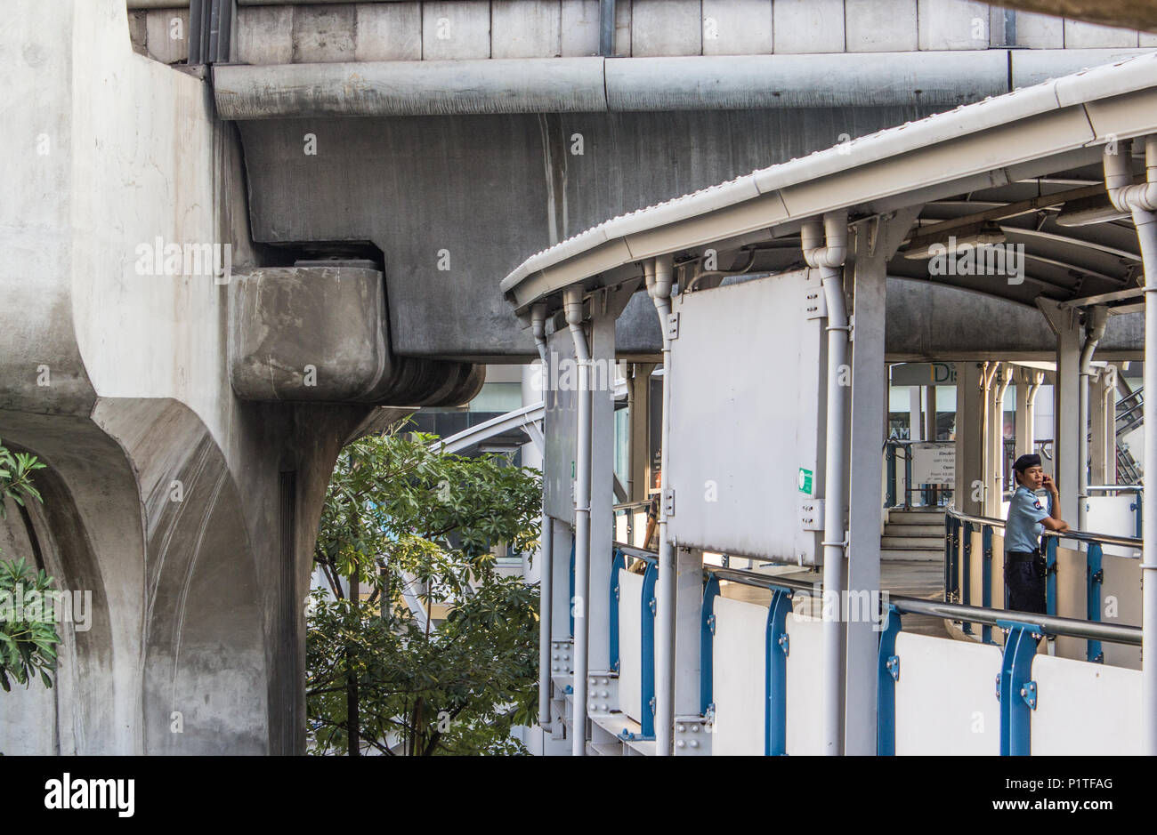 Skytrain overpass hi-res stock photography and images - Alamy