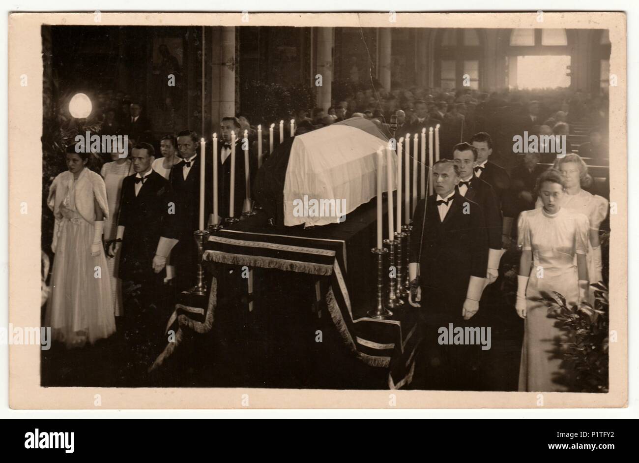 PRAHA (PRAGUE), THE CZECHOSLOVAK REPUBLIC - MAY 7, 1939: Vintage photo ...