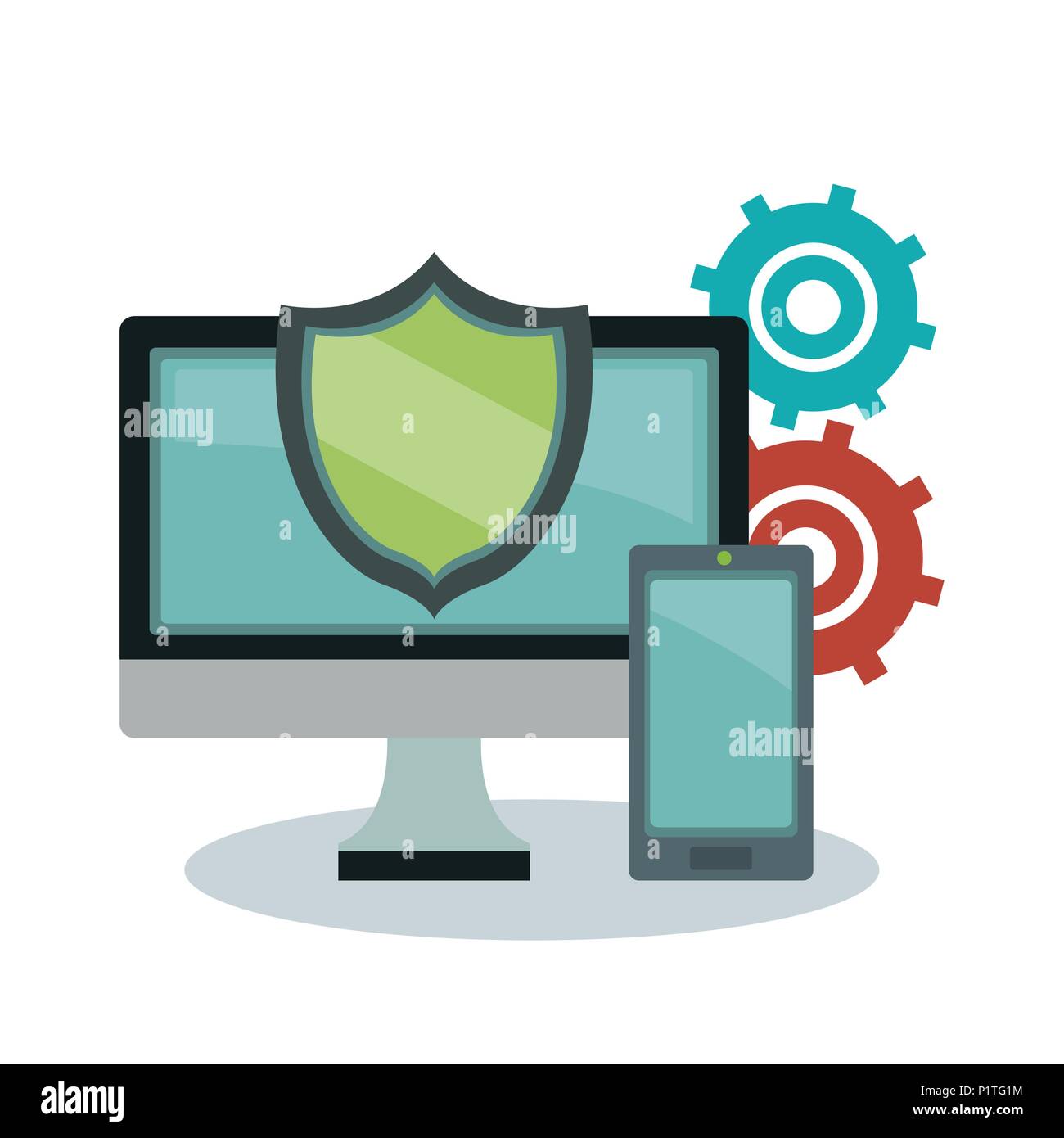 Security system technology Stock Vector Image & Art - Alamy