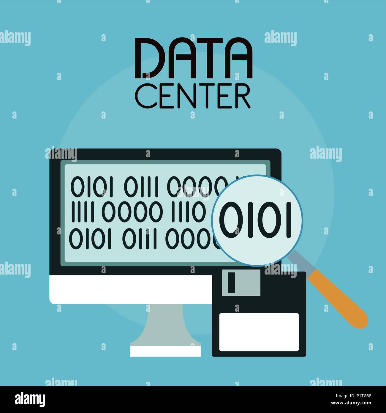 Data center technology Stock Vector Image & Art - Alamy
