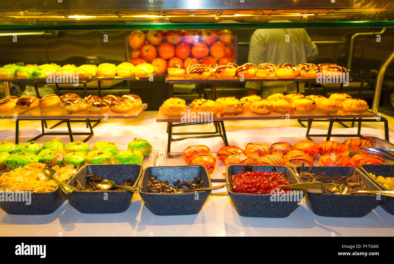 Food at a cruise ship Stock Photo - Alamy