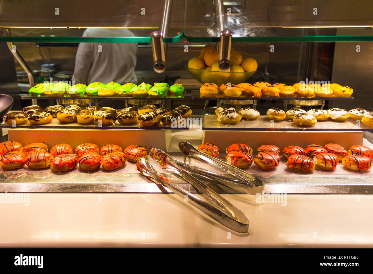 Food at a cruise ship Stock Photo - Alamy