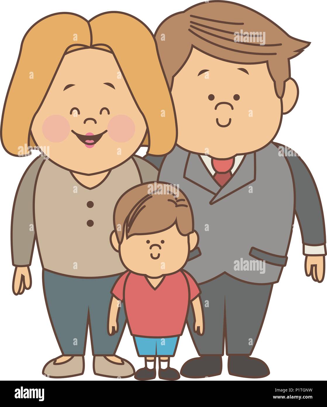 Family Cartoon Stock Photos & Family Cartoon Stock Images - Alamy