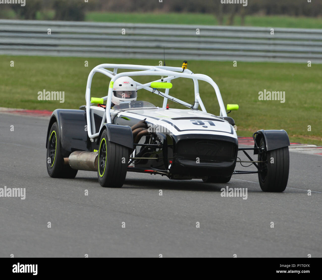 Peter Ratcliff, Caterham CSR, Open series, CSCC, Snetterton Motor ...