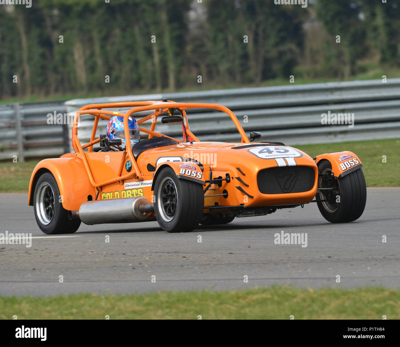 Christian Pittard, Caterham CSR, Open series, CSCC, Snetterton Motor ...