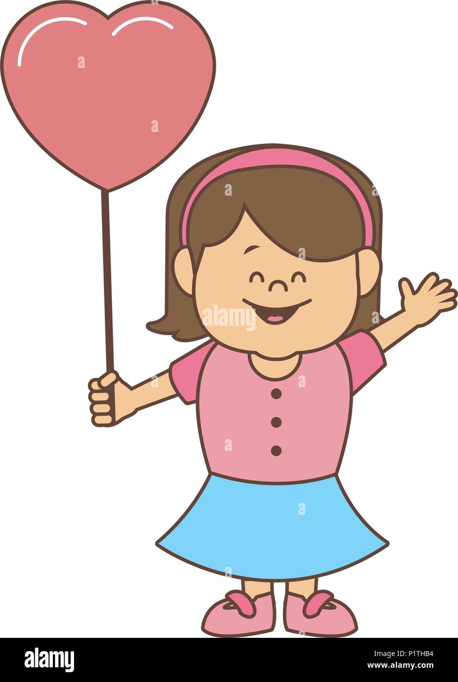 Cute girl cartoon Stock Vector Image & Art - Alamy