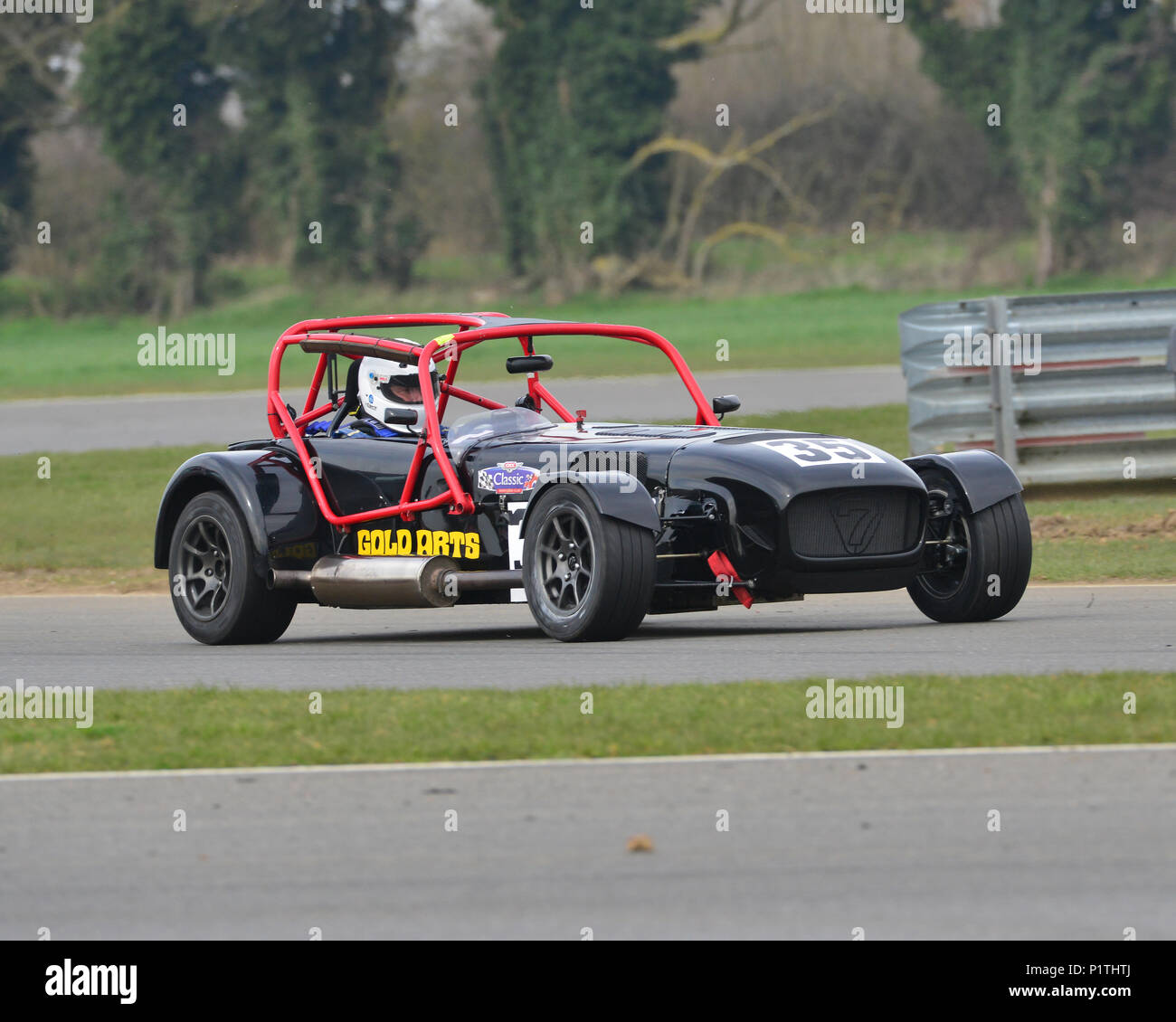 David Holroyd, Caterham CSR, Open series, CSCC, Snetterton Motor racing ...