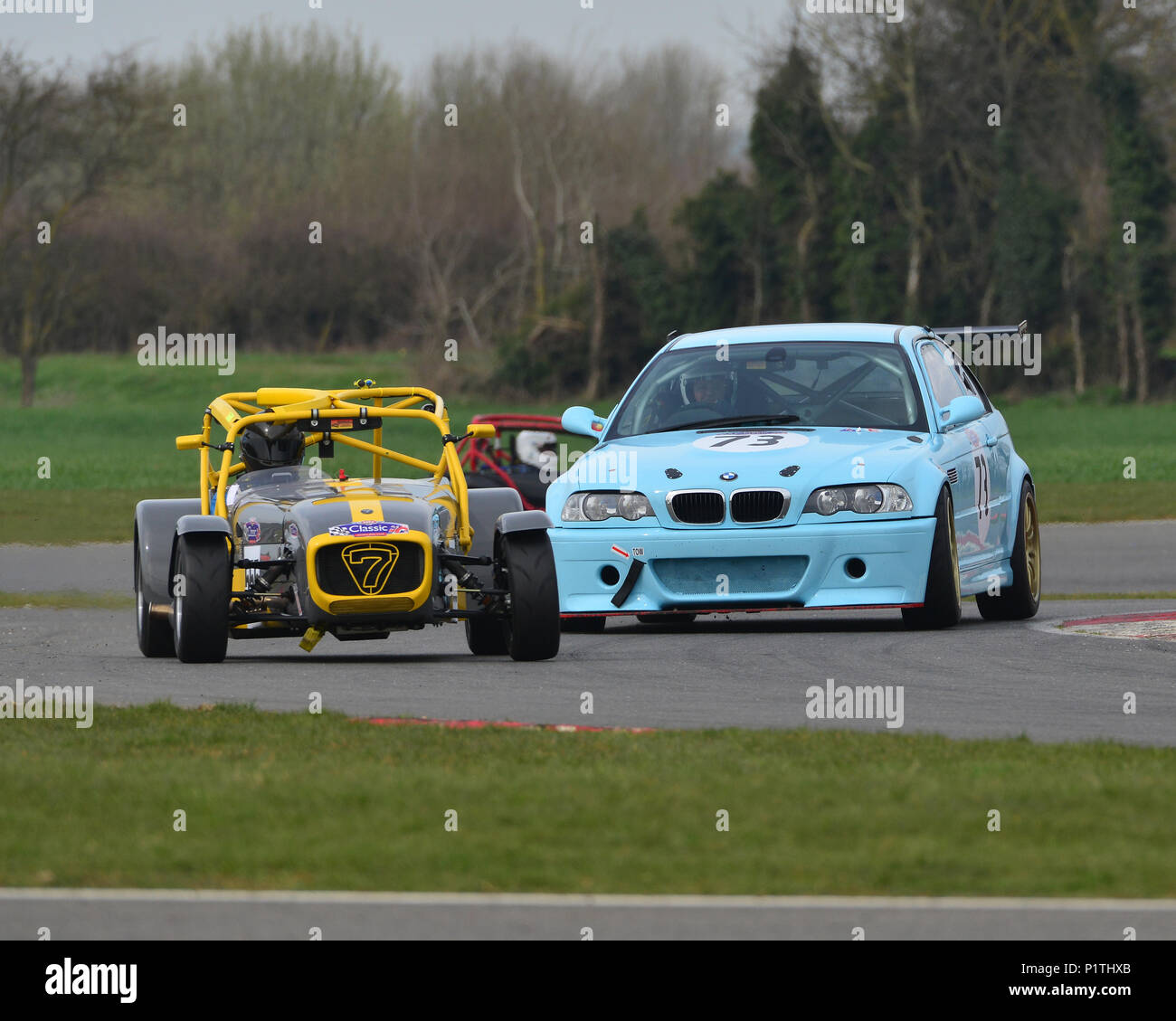 Chris Aubrey, Caterham 420R, Matthew Sanders, BMW M3 E46, Open series ...