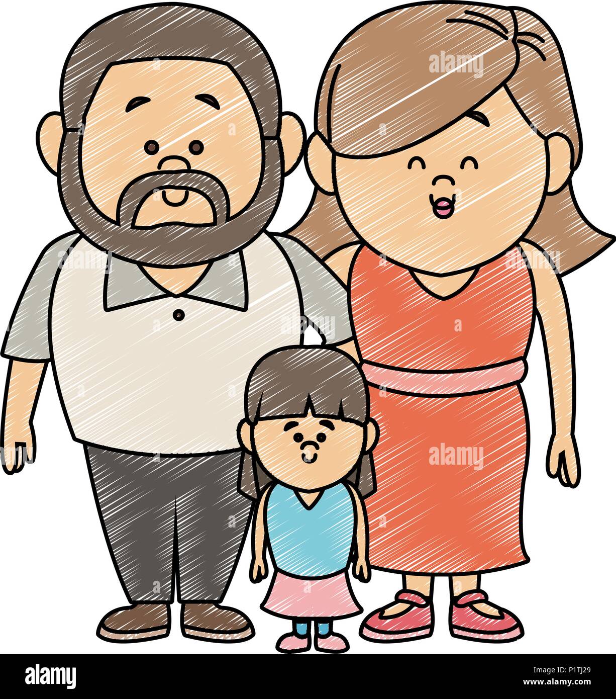 Family Cartoon Stock Photos & Family Cartoon Stock Images - Alamy