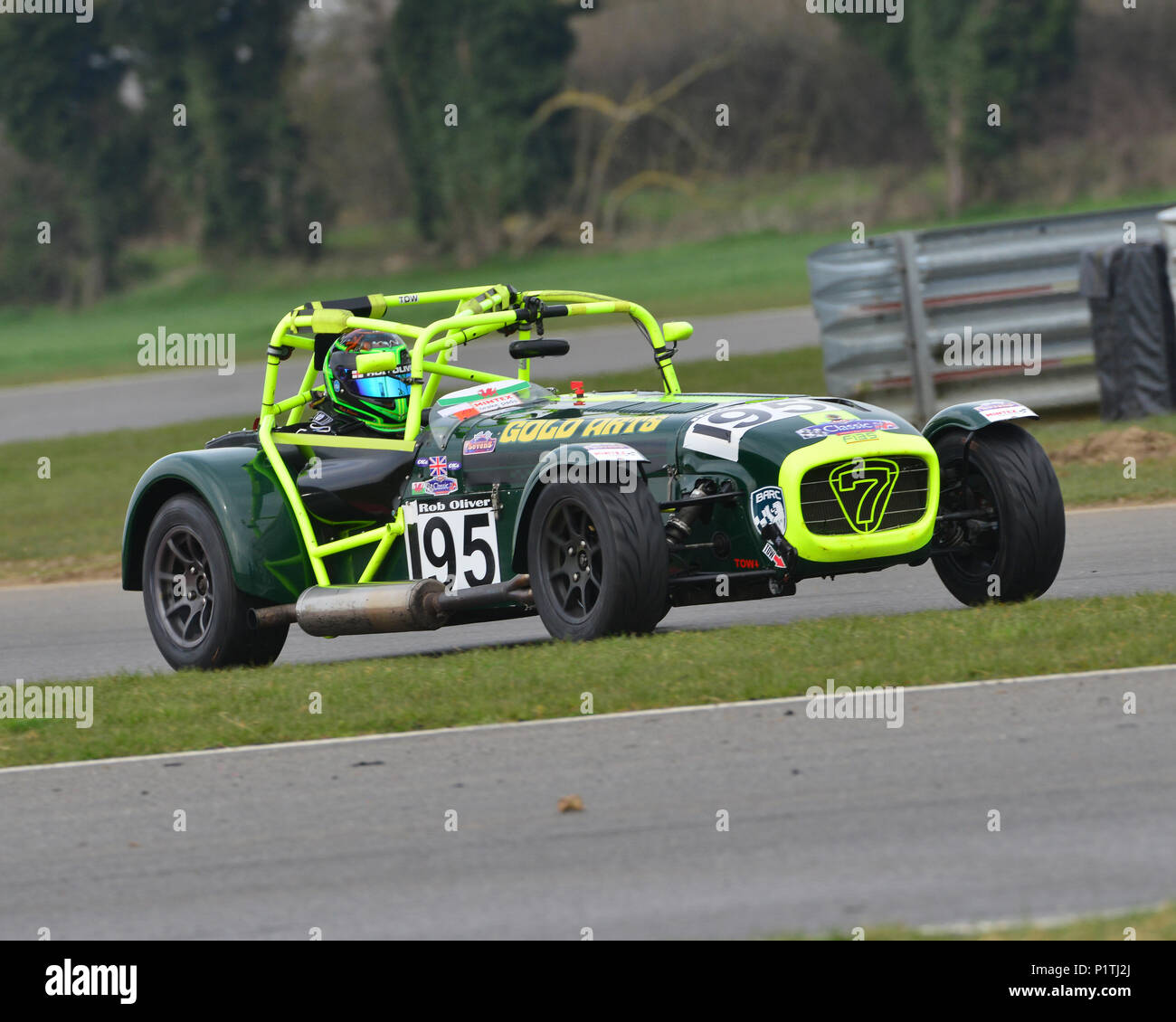Rob Oliver, Caterham Tracksport, Open series, CSCC, Snetterton Motor ...