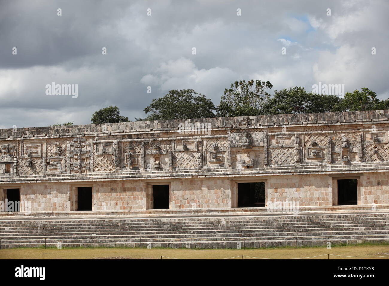 UXMAL/MEXICO - 21 JANUARY 2018: images from the Uxmal archaeological ...