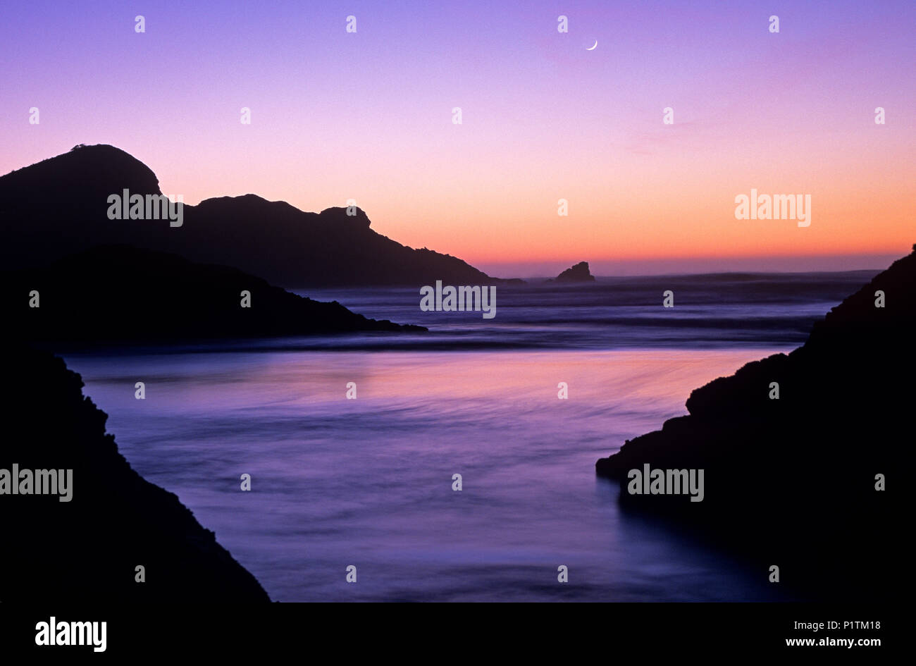 Cape Sebastian State Park Southern Oregon Coast along Highway 101 at ...