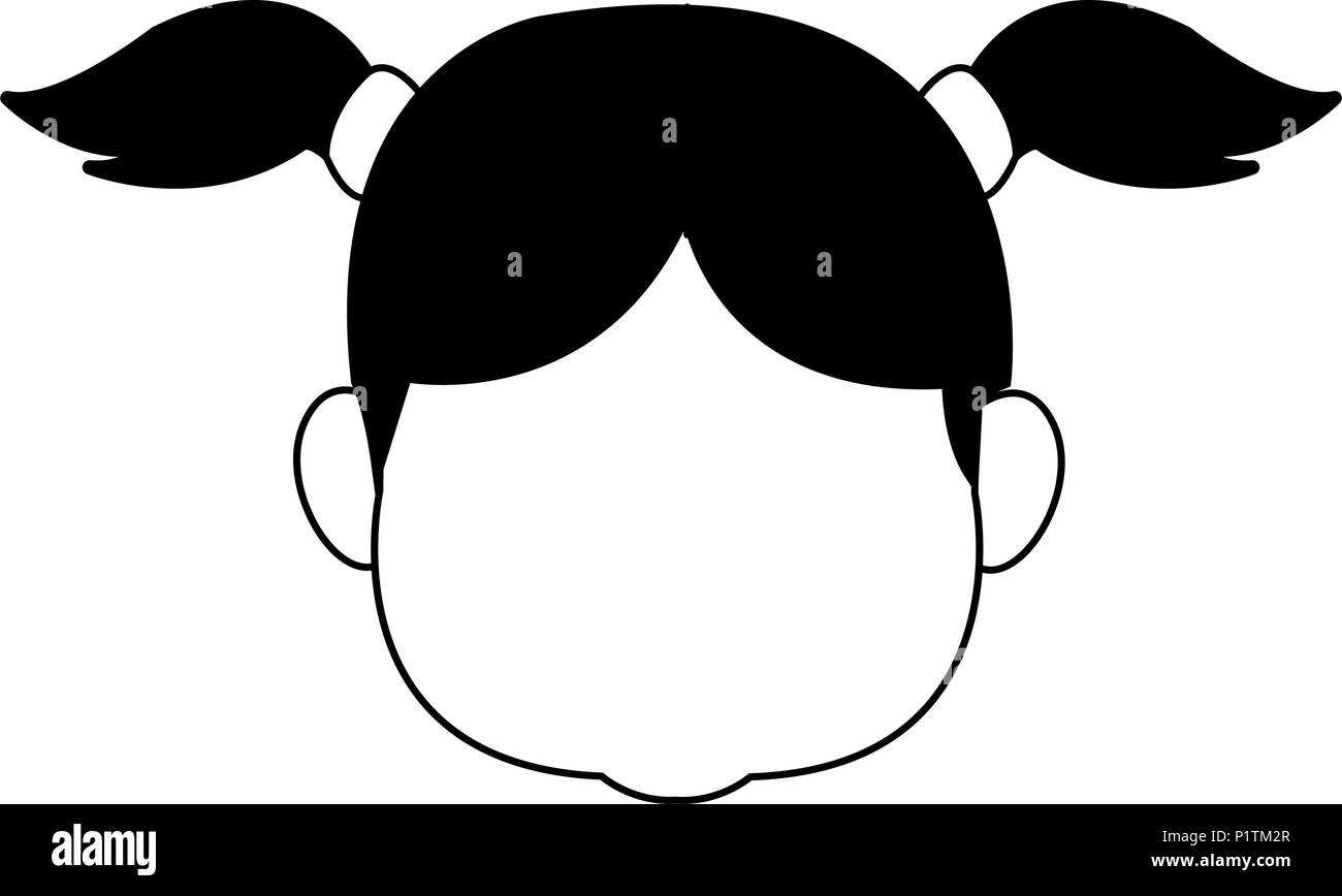 Blank Head Clipart Black And White