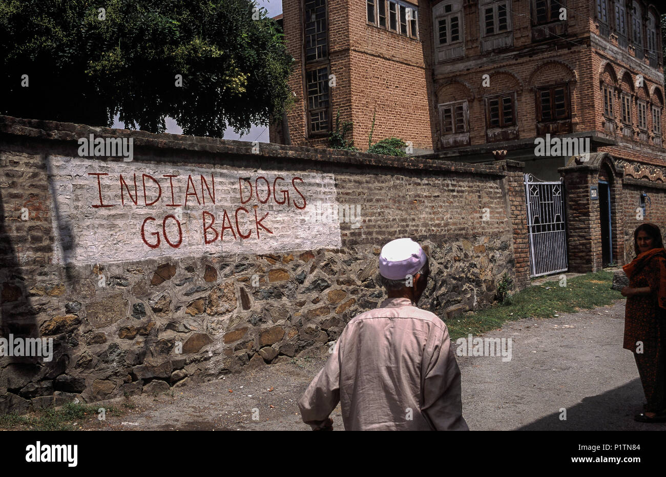 Srinagar, India, people in the streets Stock Photo - Alamy
