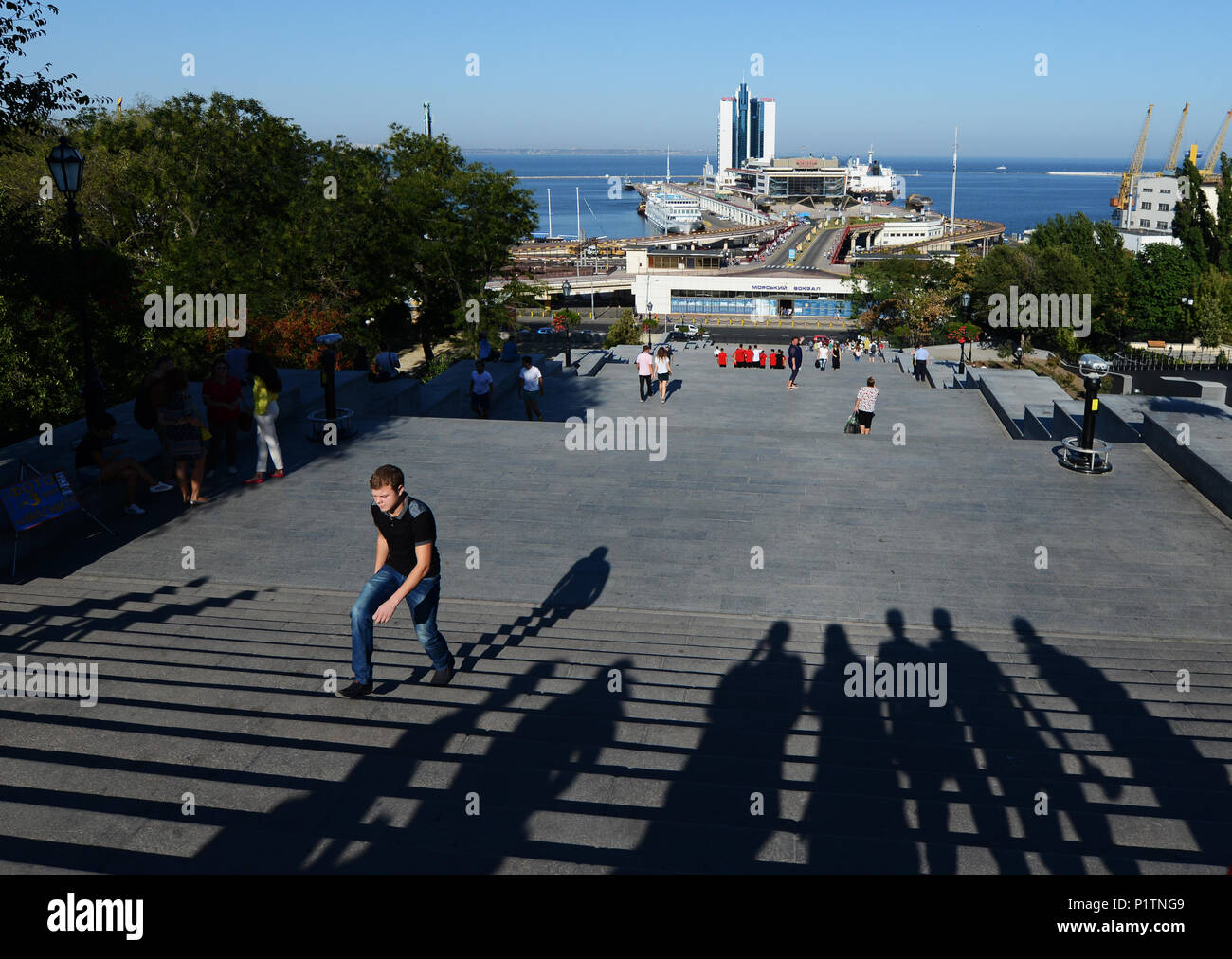Potemkin Stairs in Odessa Stock Photo - Alamy